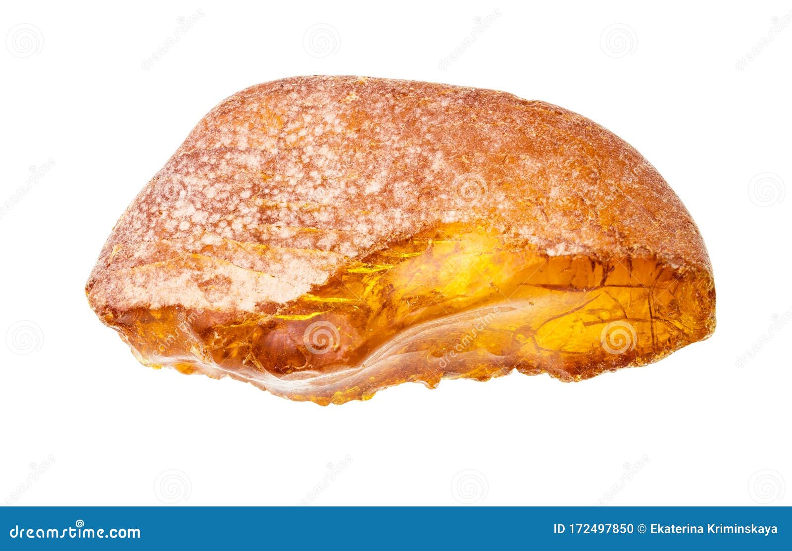 Rough Amber Nugget Cutout on White Stock Photo - Image of unpeeled ...