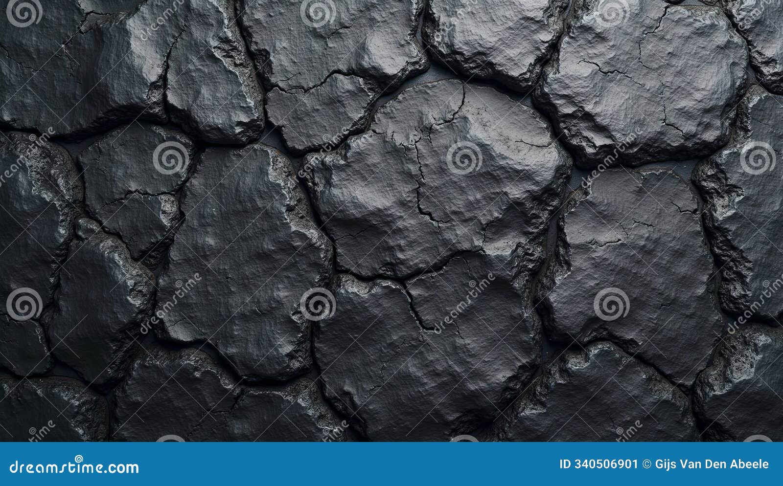 Rough Basalt Texture in Dark Gray with Deep Pits and Cracks Stock ...