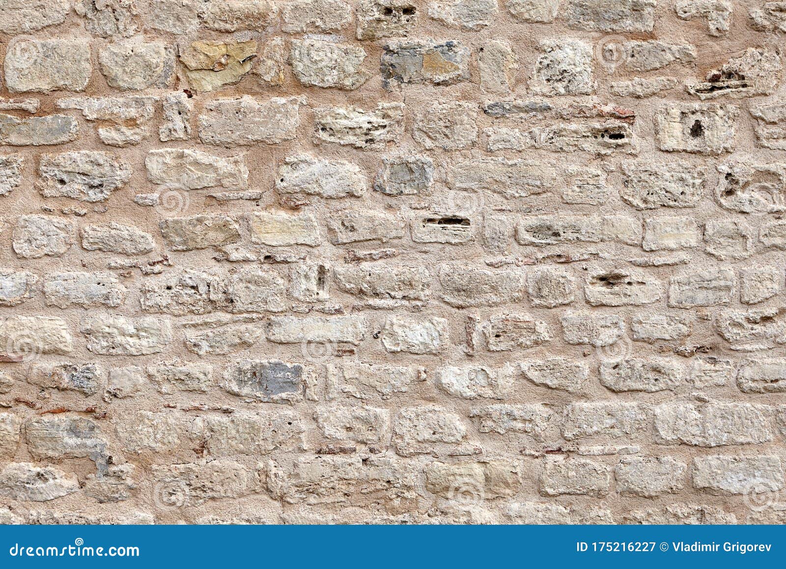Rough Brickwork on Clay Mortar Stock Image - Image of backdrop ...