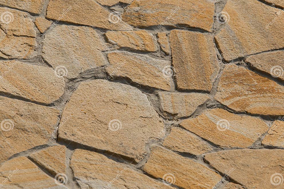 Rough Brown Stone Texture Abstract Mosaic Pattern Floor Wall Rock Background Solid Seamless ...