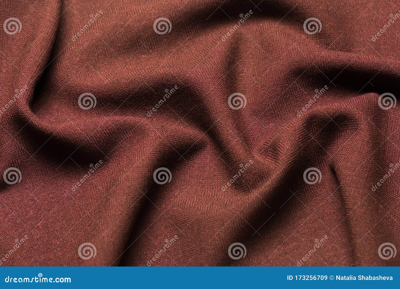 Rough Brown Woolen Cloth Fabric Texture. Abstract Background with Soft ...