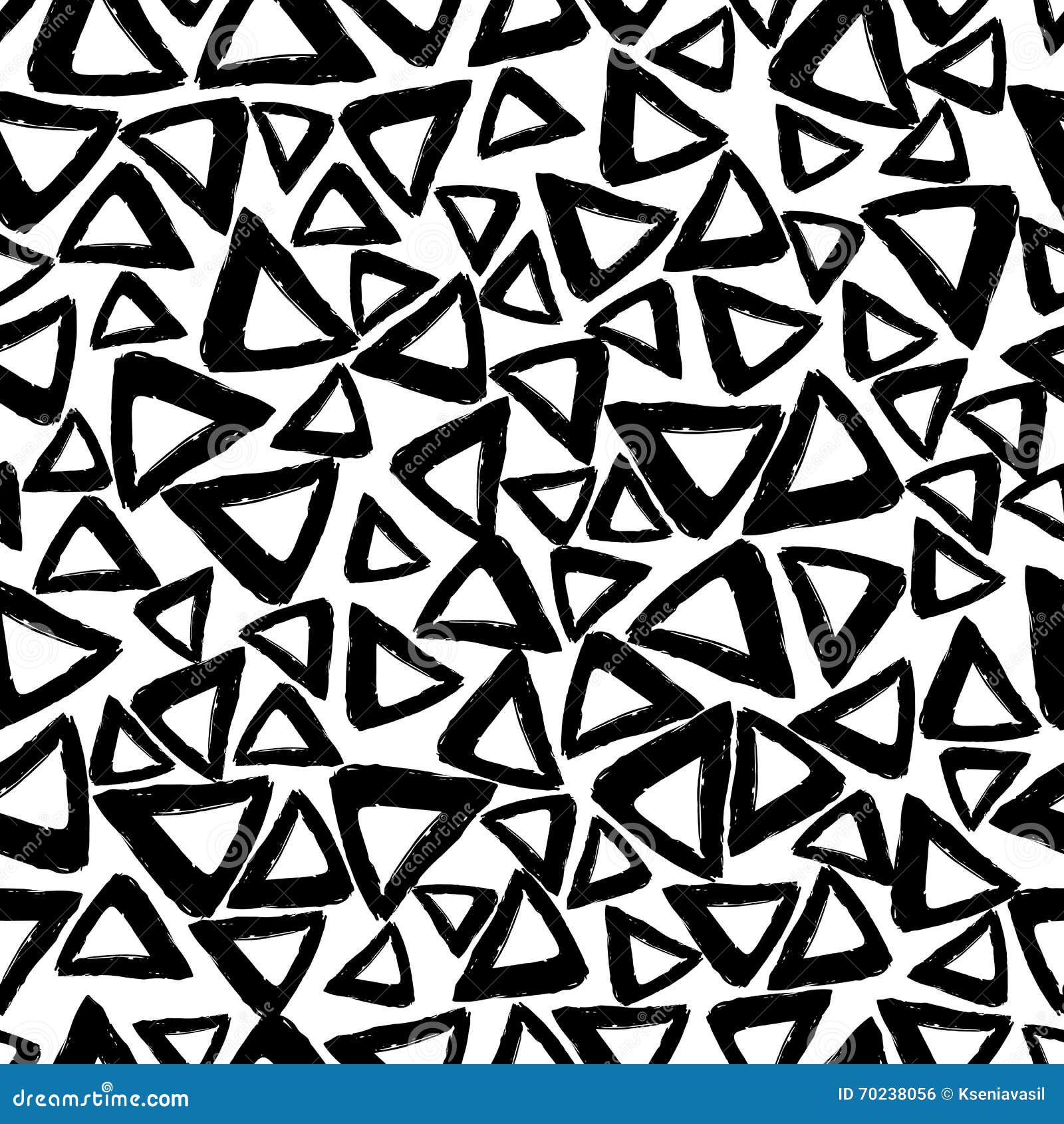 Rough Brush Strokes Seamless Stock Vector - Illustration of stain, pack ...