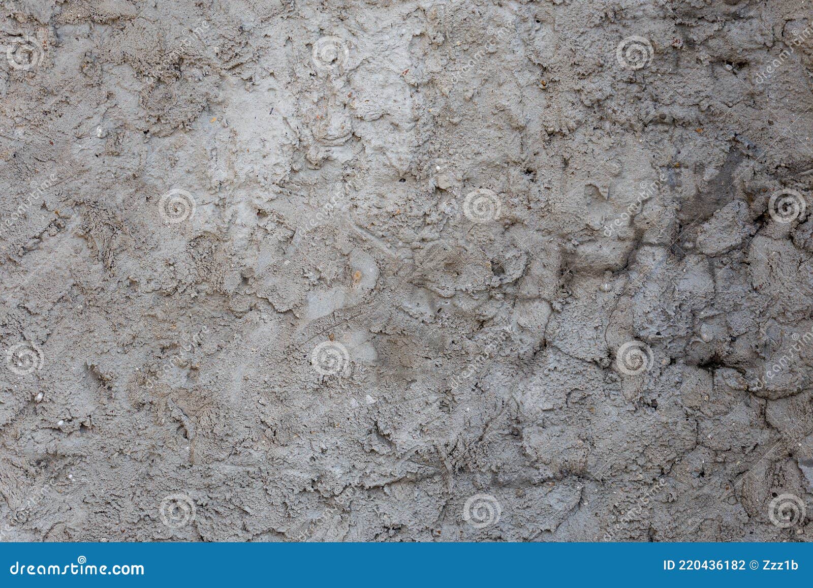 Rough And Bumpy Cement Industrial Wall - Flat Texture And Background ...