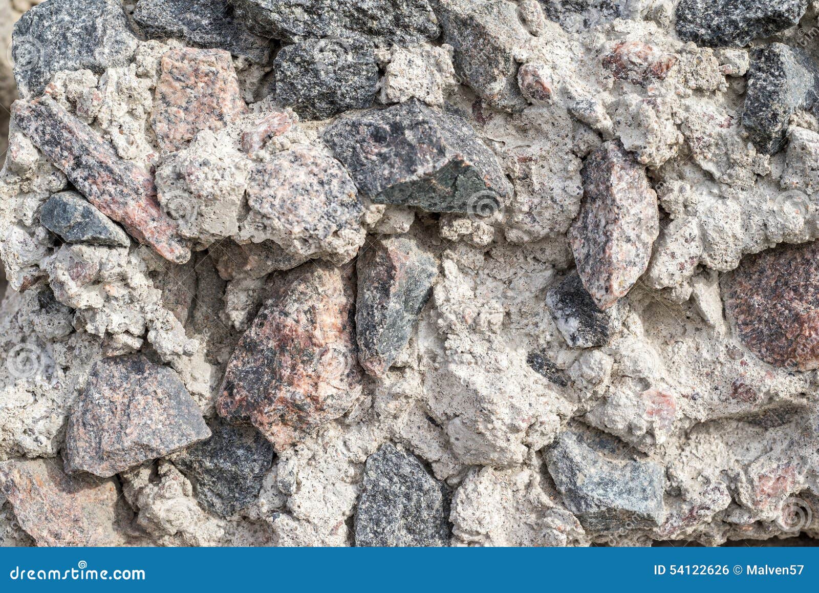 Rough and Bumpy Texture of a Crushed Stone Stock Photo - Image of ...