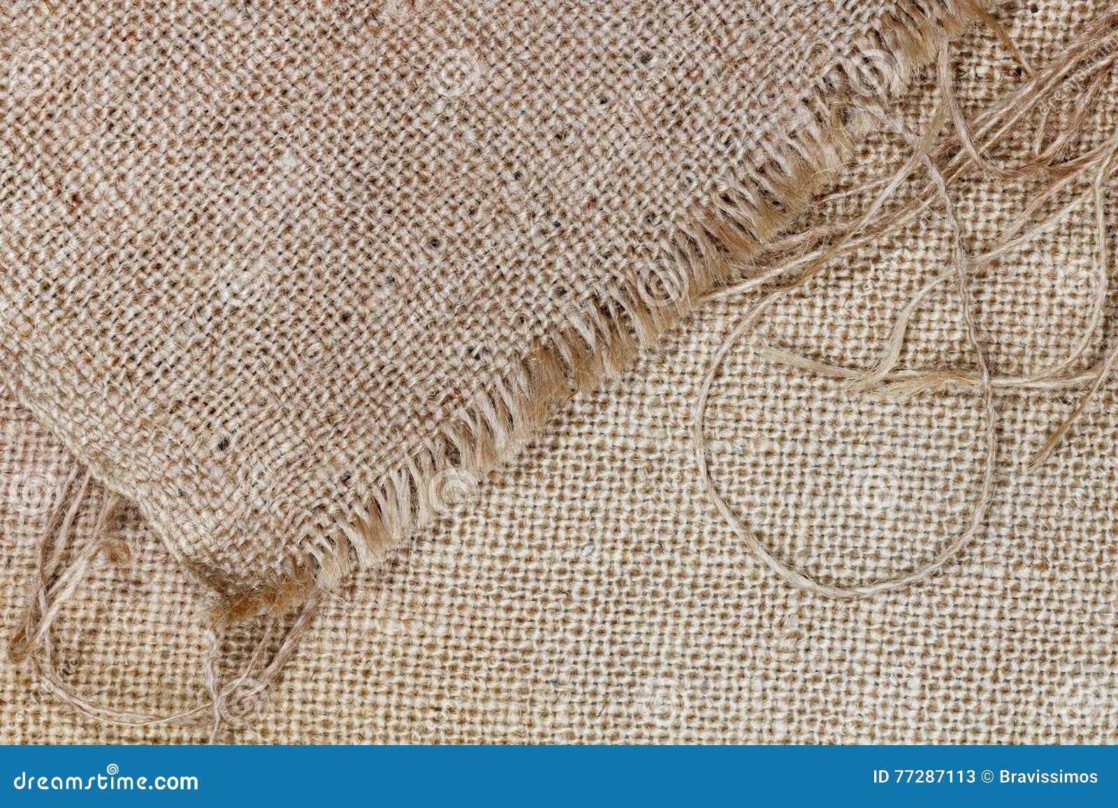 Rough Burlap, Textile Closeup Stock Image - Image of backdrop ...