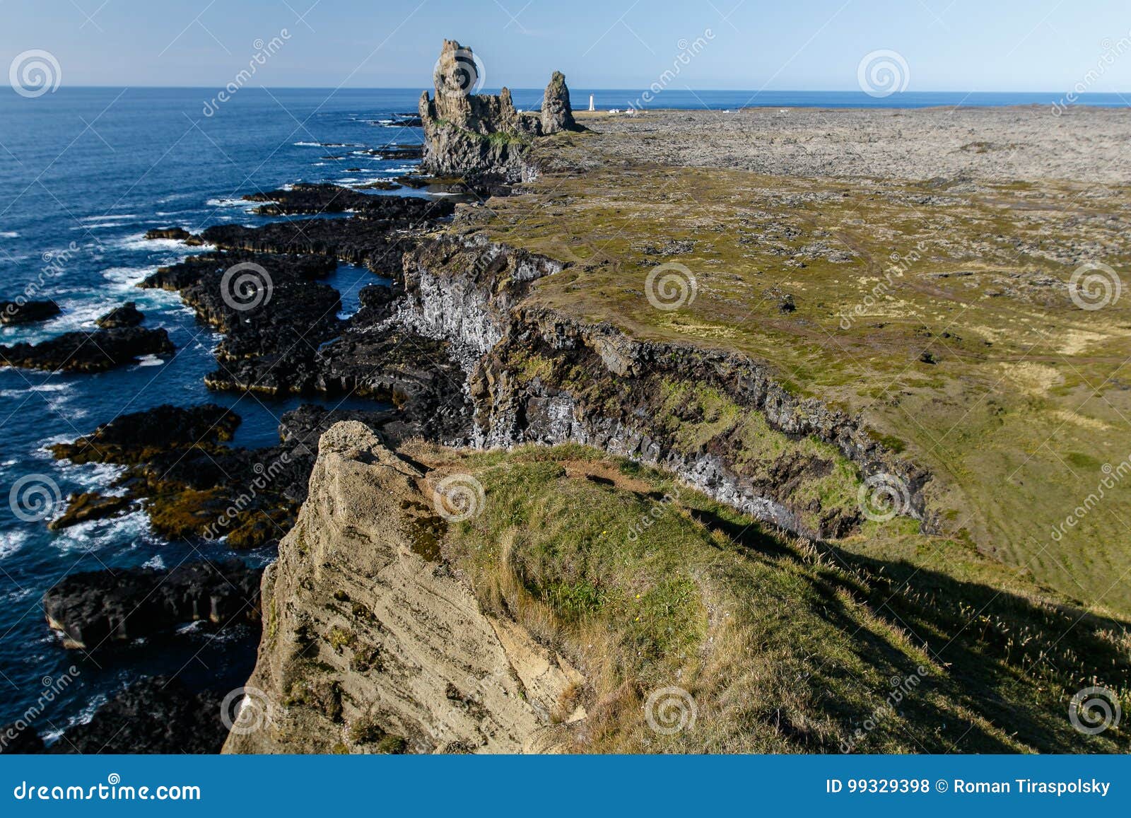 Rough cliffs stock photo. Image of peninsula, national - 99329398