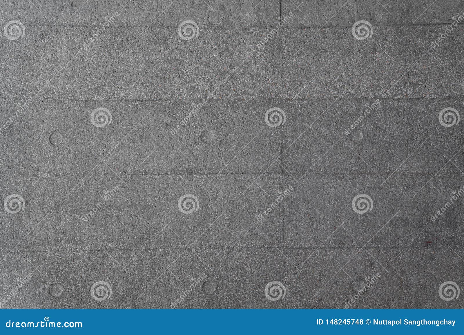 Rough Concrete Block with Stamp Mold in Brick Pattern / Background ...