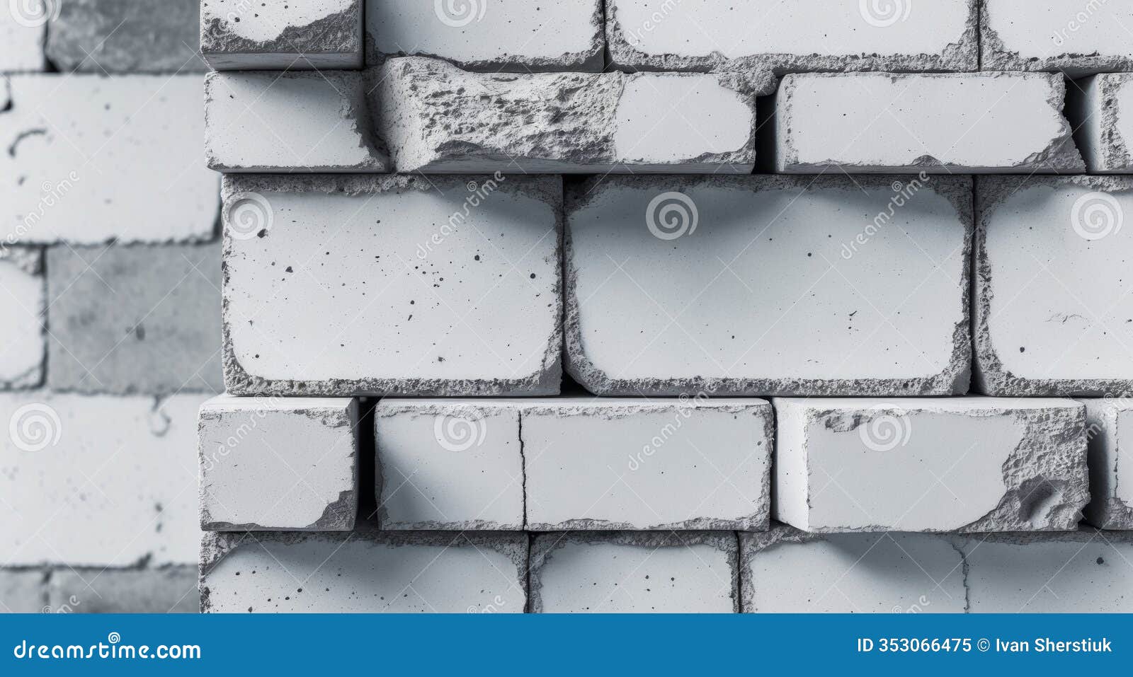 Rough Concrete Block Texture with Visible Seams and Imperfections Stock ...