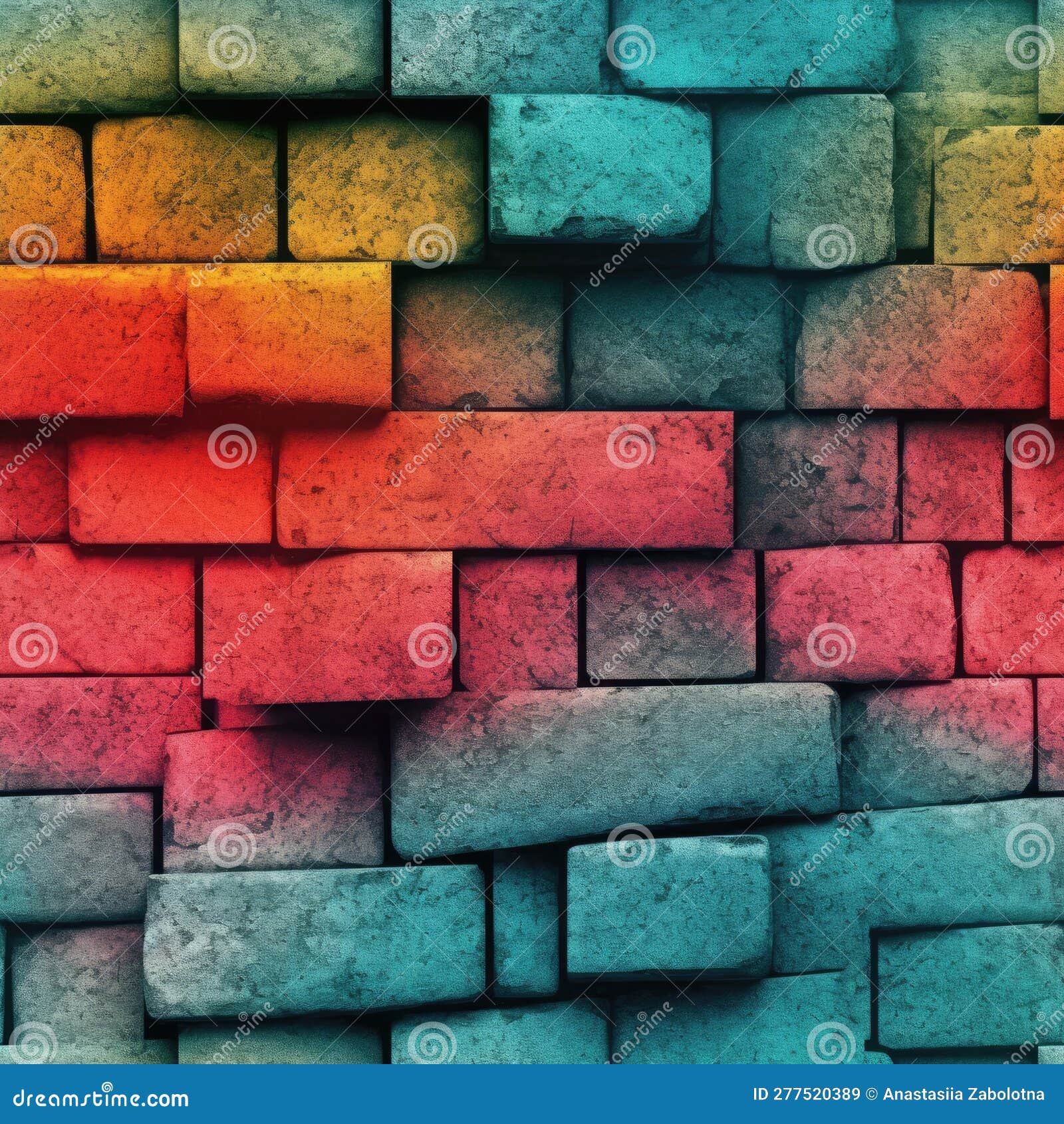 Rough Concrete with Gradient Color Effect. Infinite, Seamless ...