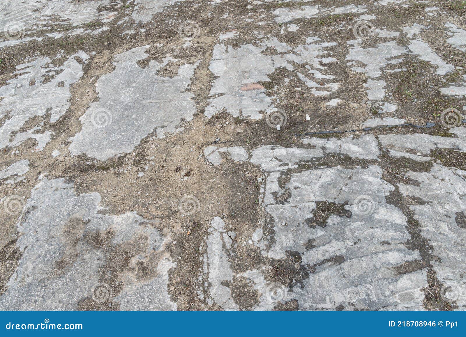 Rough Concrete Ground Material Surface Broken Texture Grunge Square ...