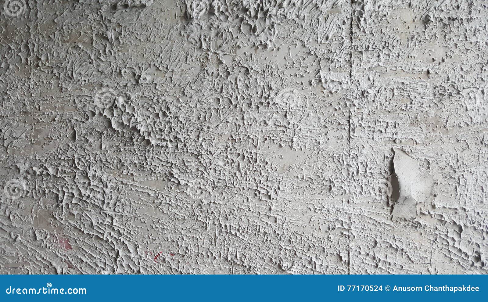 Rough Concrete Wall at Construction Site. Stock Photo - Image of ...