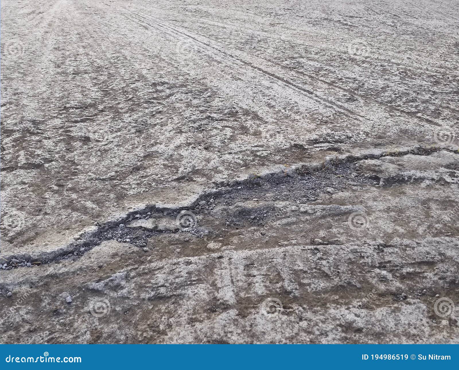 Asphalt Texture Perspective