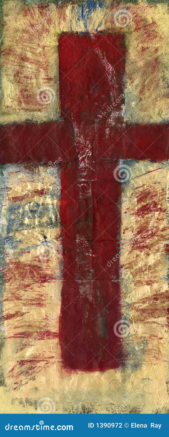 Rough Cross stock photo. Image of faith, iconic, medium - 1390972