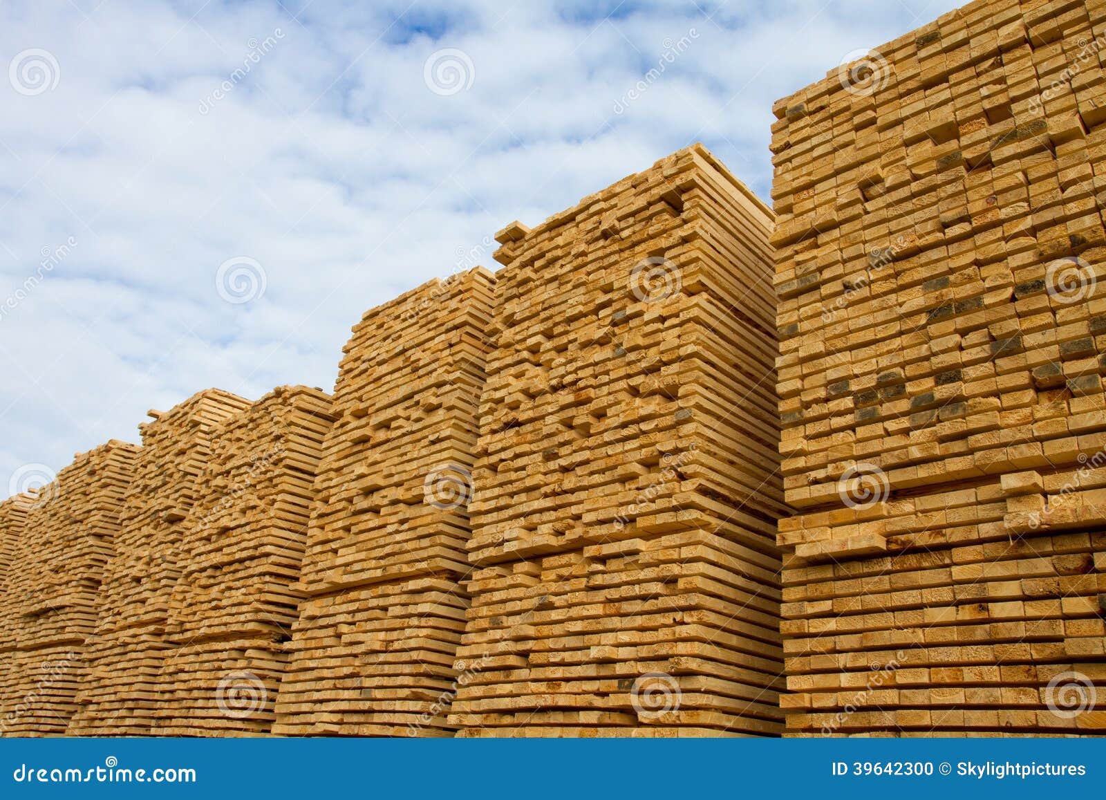 Rough cut lumber stock photo. Image of construction, lumber - 39642300