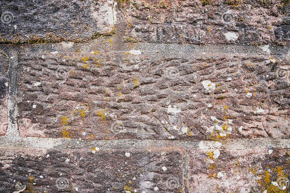 Rough Decayed Sandstone Wall Texture Stock Image - Image of color ...