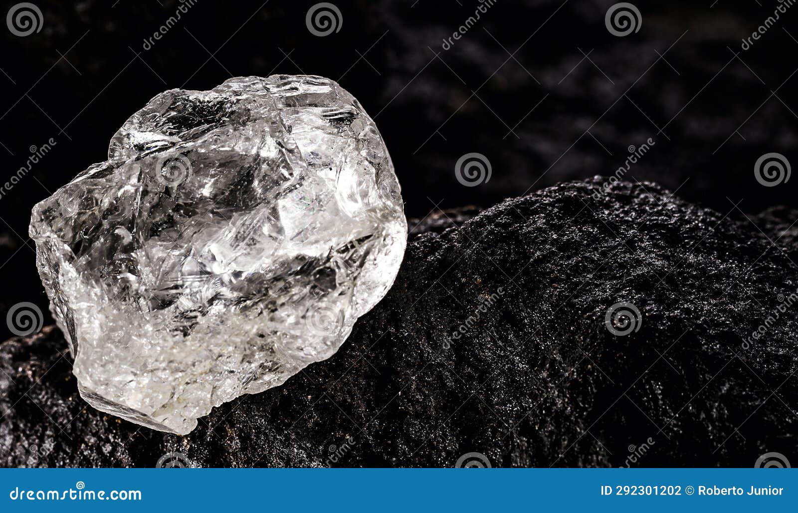 Rough Diamond, Precious Stone in Mines. Concept of Mining and ...