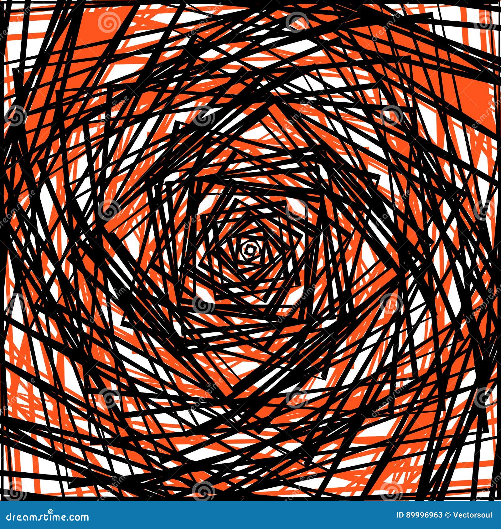 Rough Edgy Pattern or Texture in One Color and Black Stock Vector ...