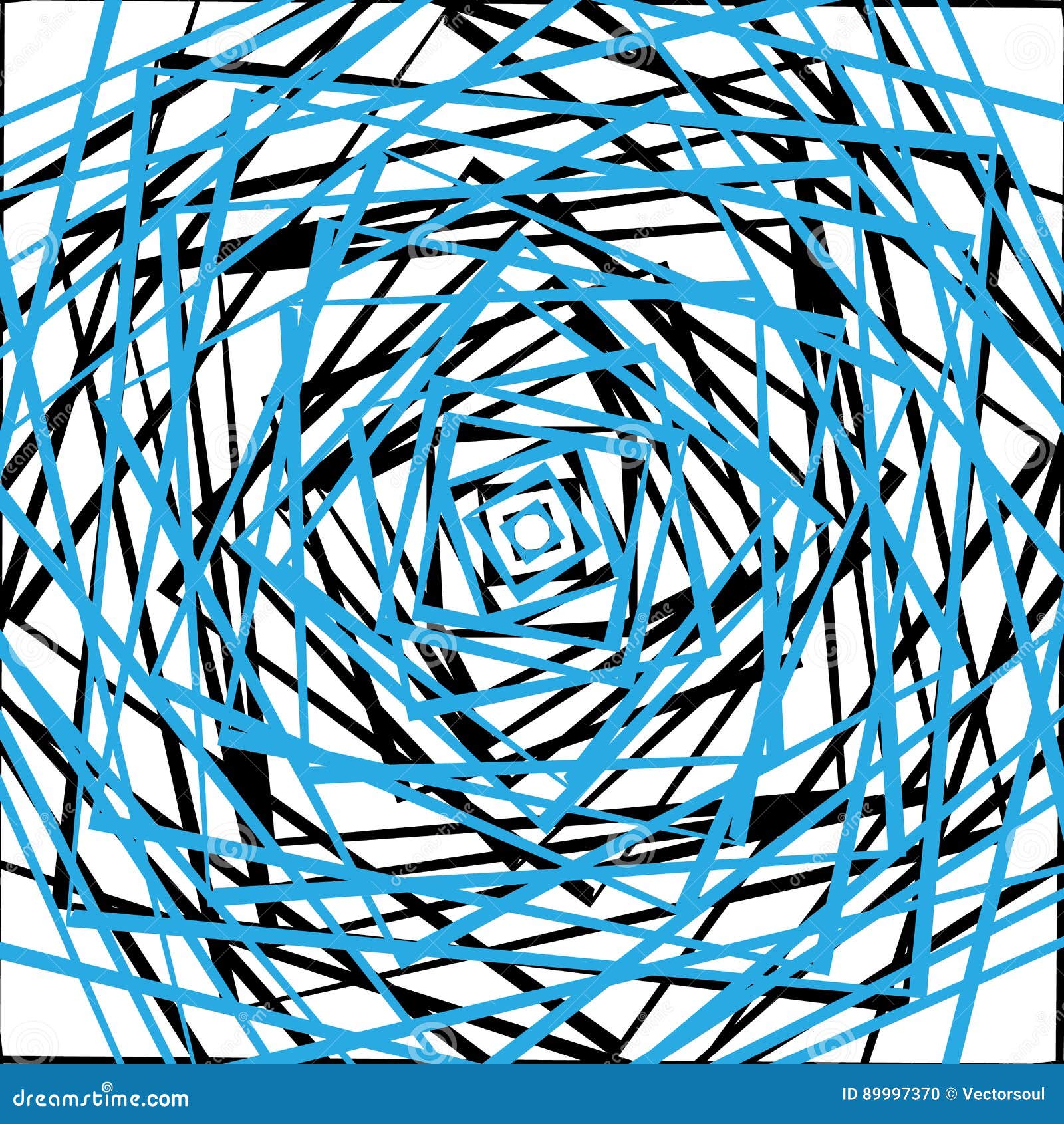 Rough Edgy Pattern or Texture in One Color and Black Stock Vector ...