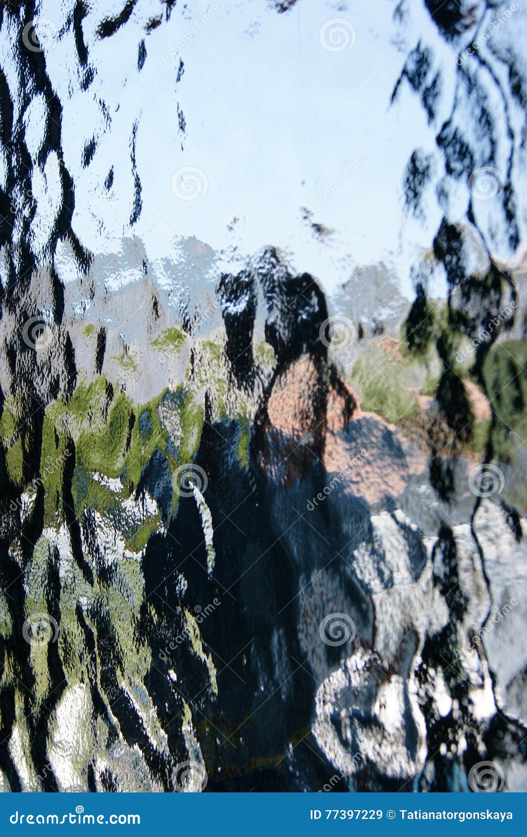 Rough glass stock image. Image of bowed, foreign, abstract - 77397229