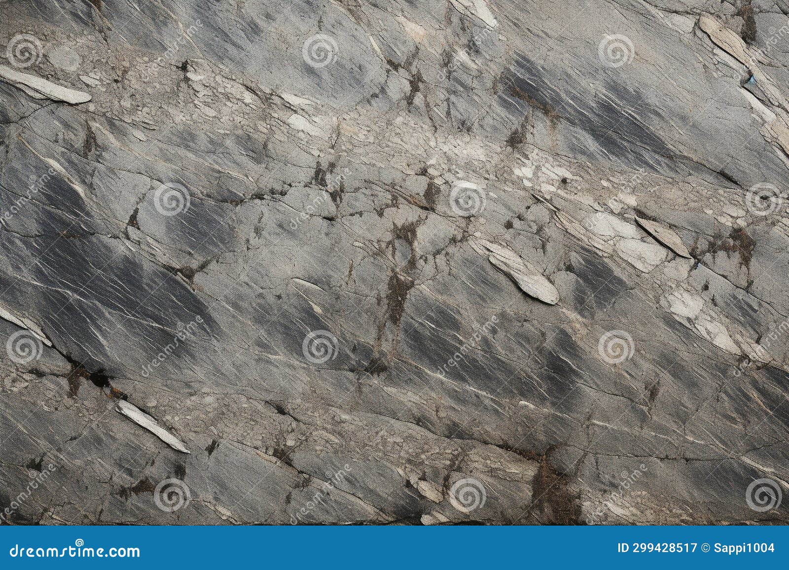 Rough Granite Stone Texture with a Polished Edge Stock Illustration ...