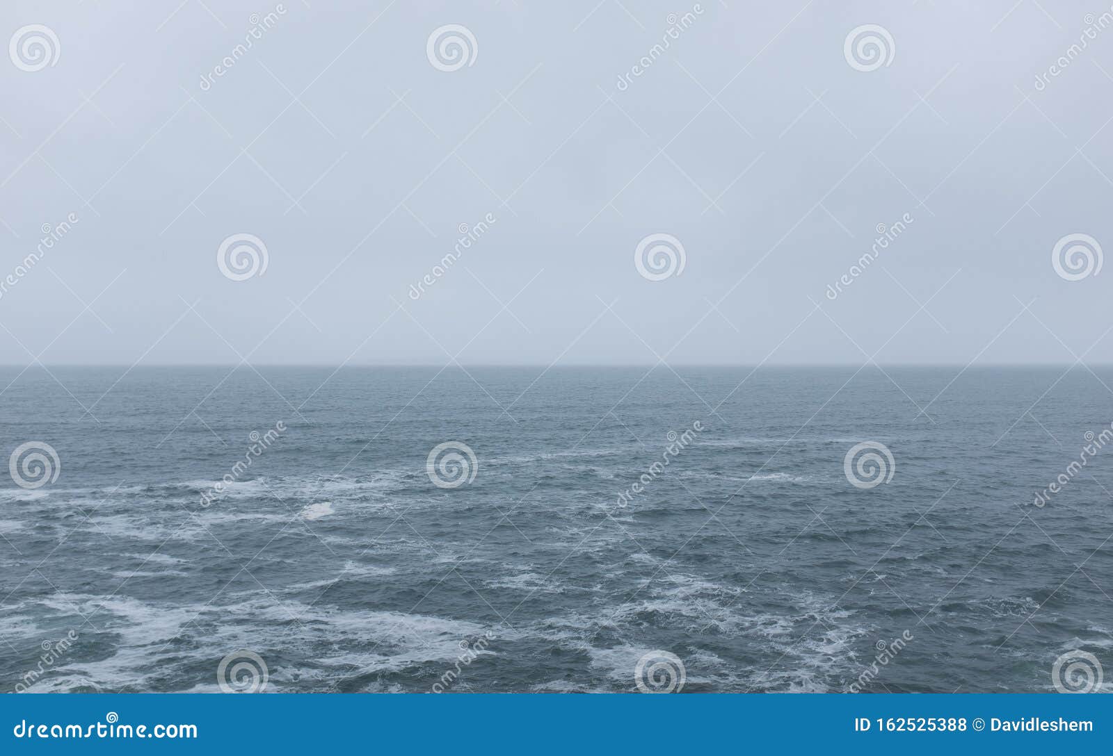 Rough Grey Seascape, Mighty Nature Forces Stock Photo - Image of ...