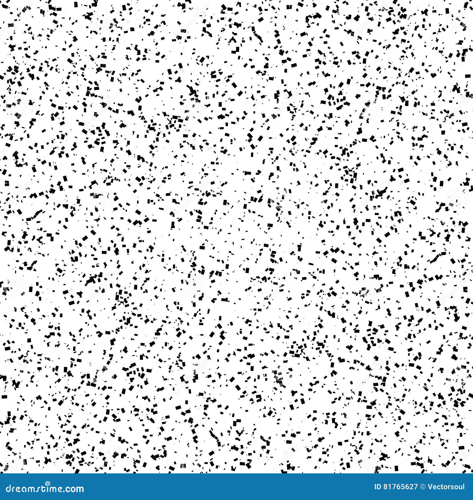 Rough, Gritty, Speckled Texture. Random Scattered Spots, Rectang Stock ...