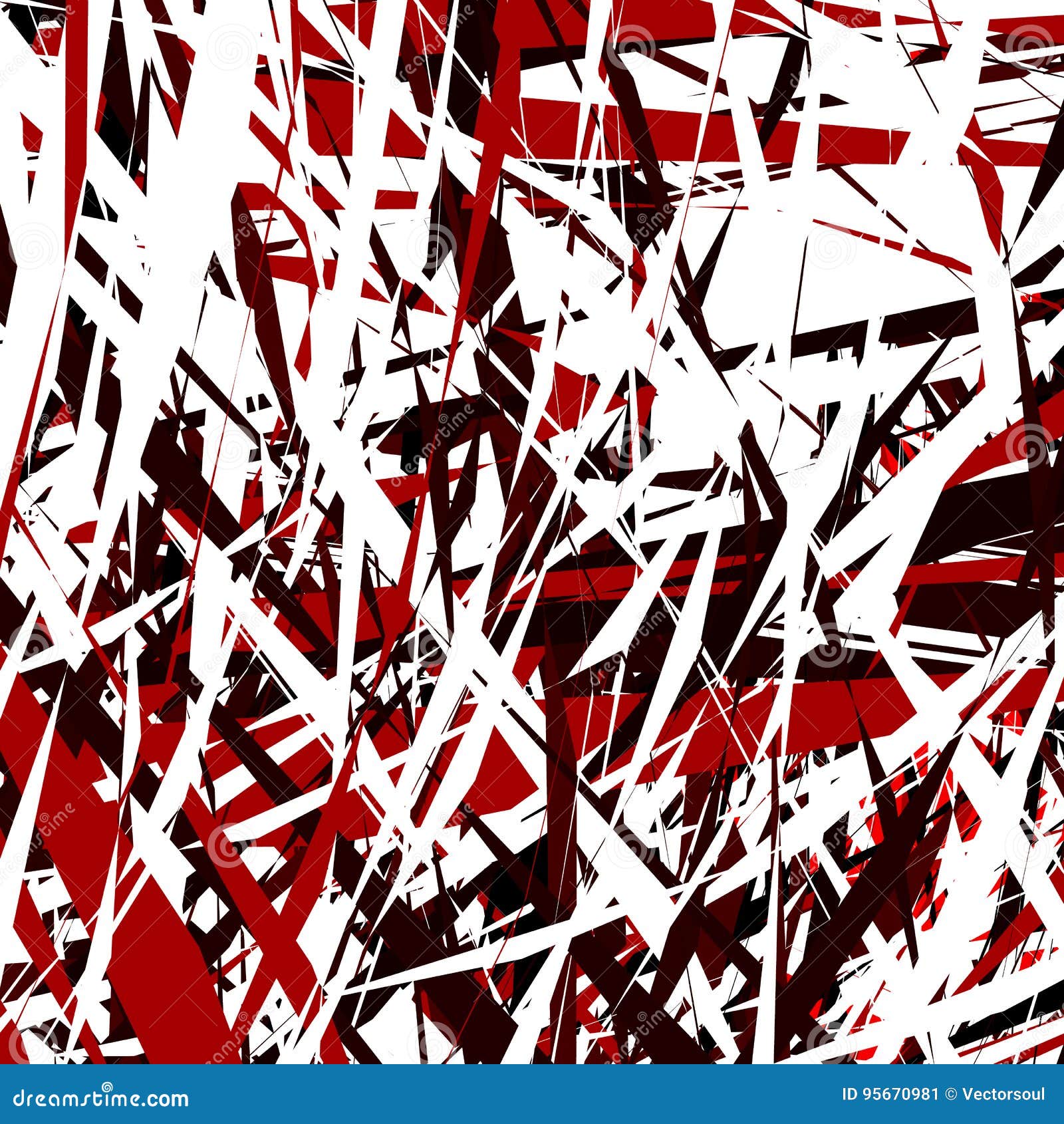 Rough, Grungy Abstract Pattern or Texture with Random Composition of ...