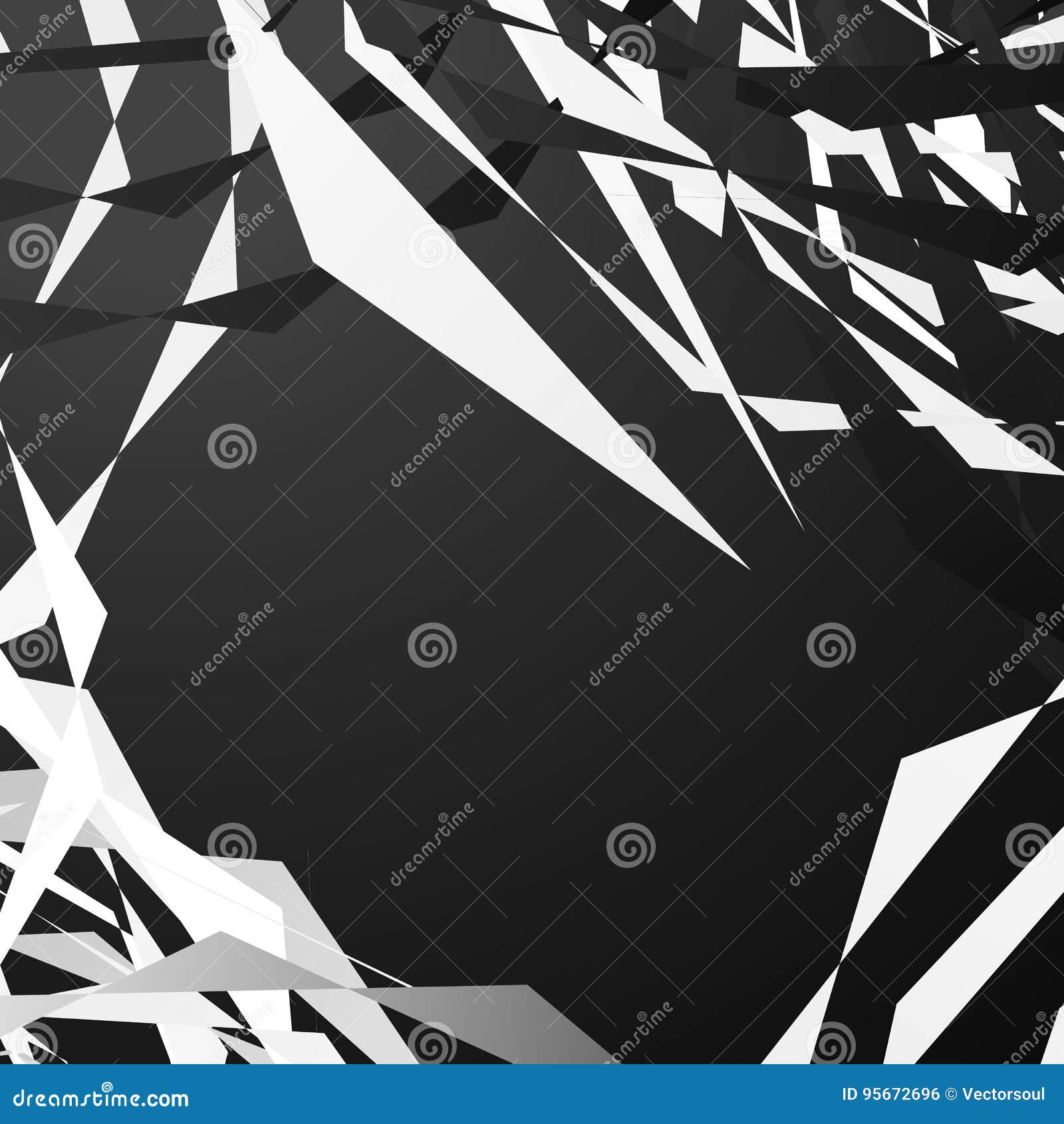 Rough, Grungy Abstract Pattern or Texture with Random Composition of ...