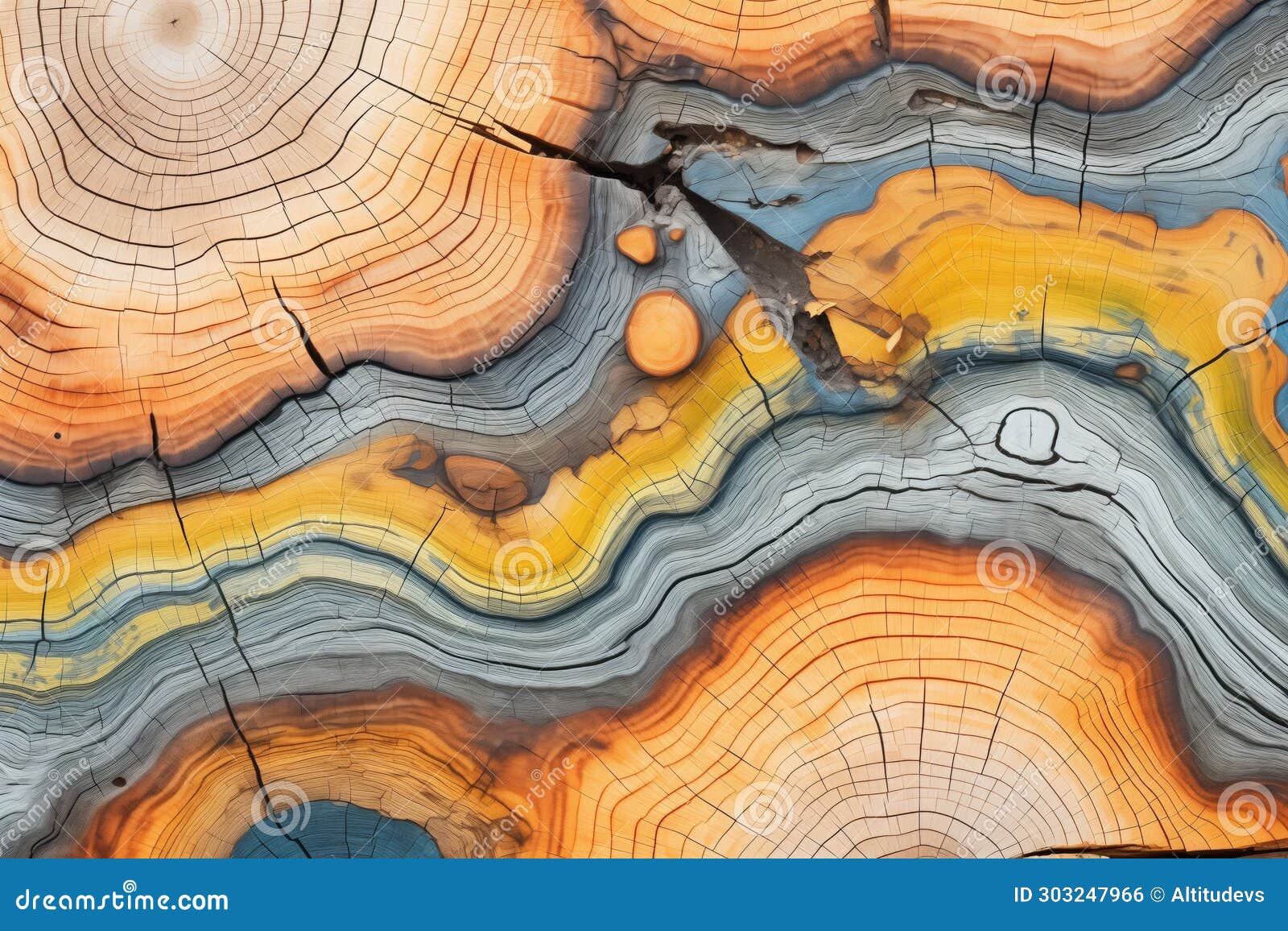 Rough Hewn Log Surface Detail Stock Illustration - Illustration of ...