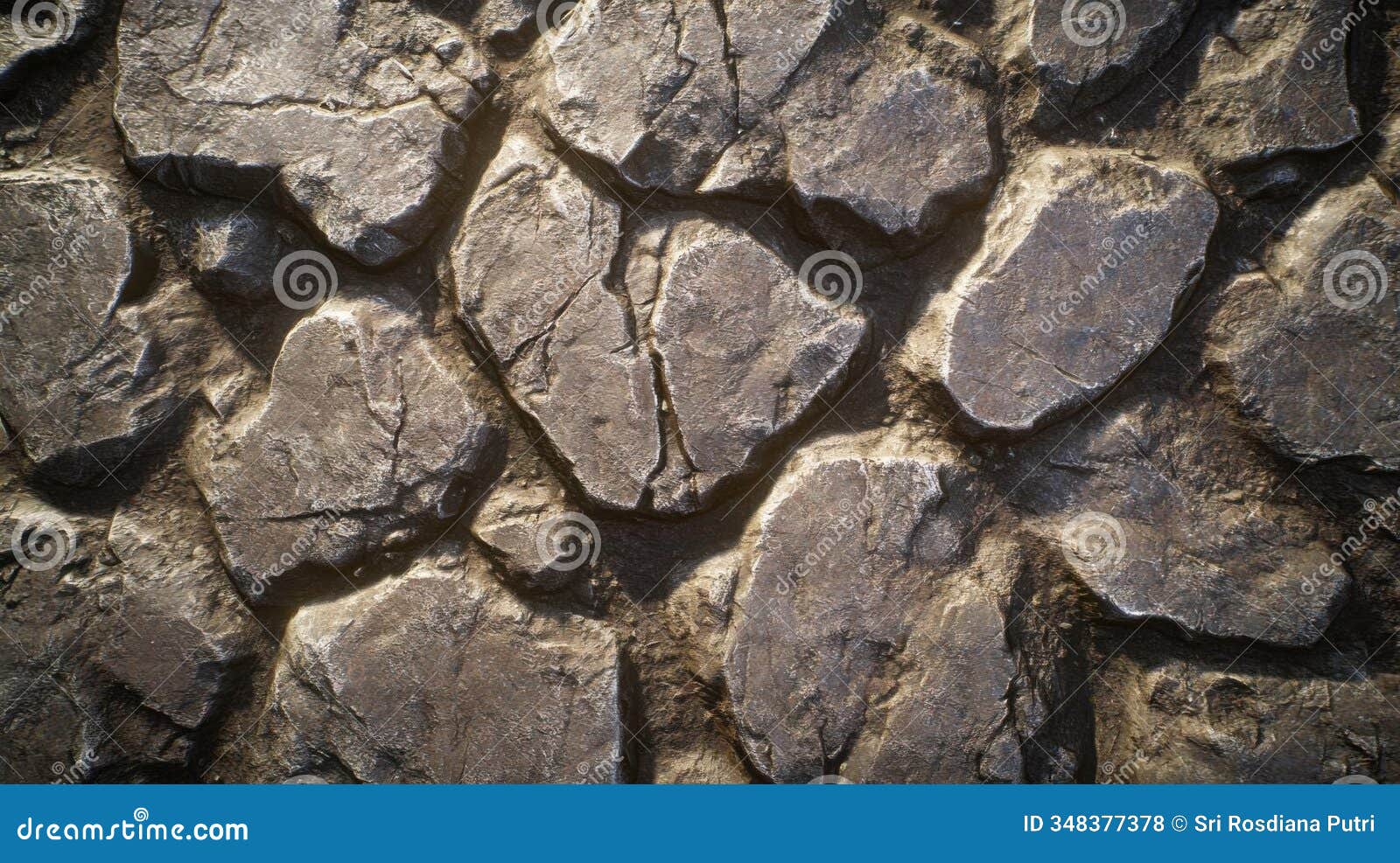 Rough, Irregular Stone Texture, Ancient Cobblestone Pathway Design ...