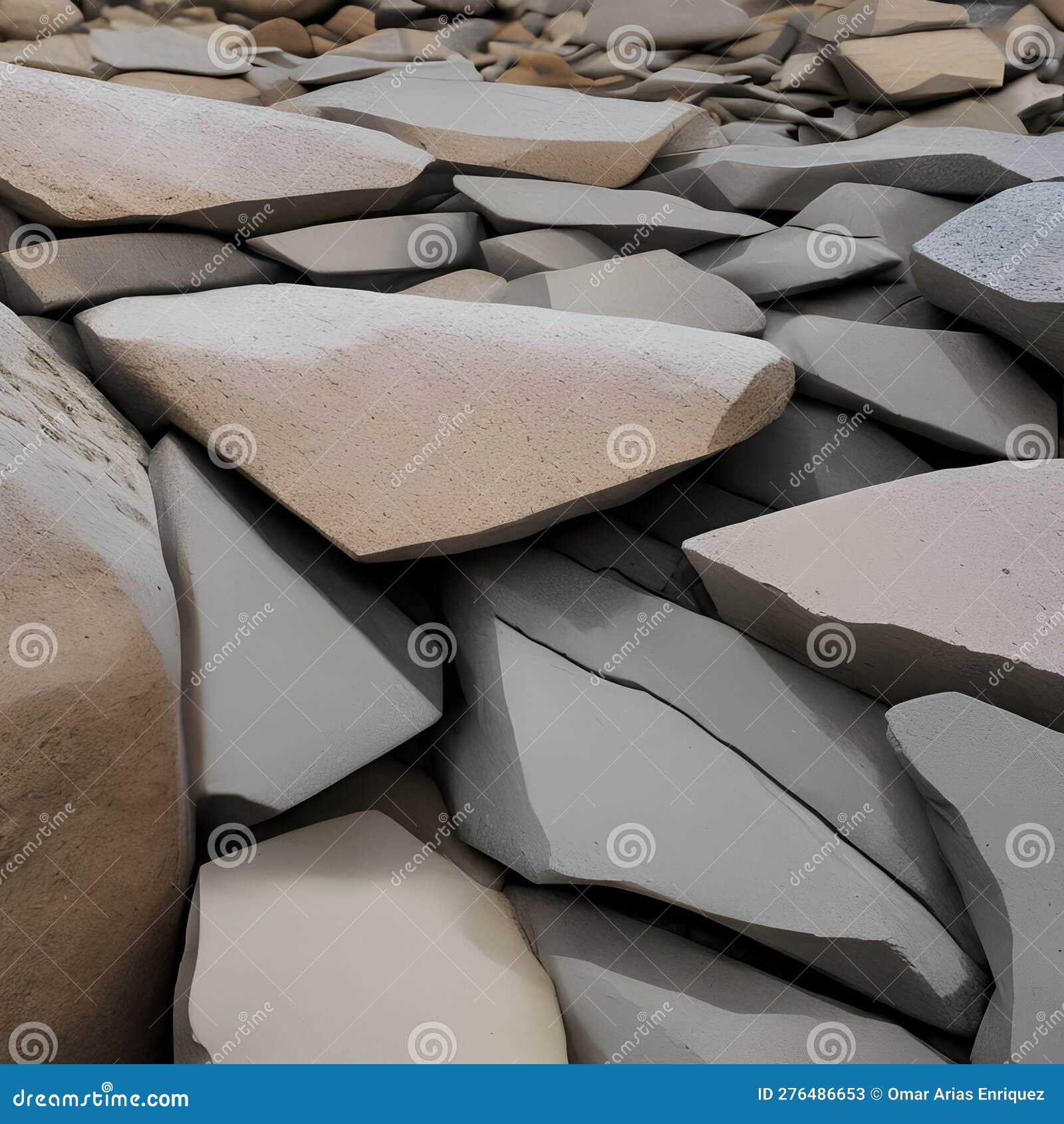 A Rough and Jagged Interpretation of a Rock, with Sharp Textures and ...
