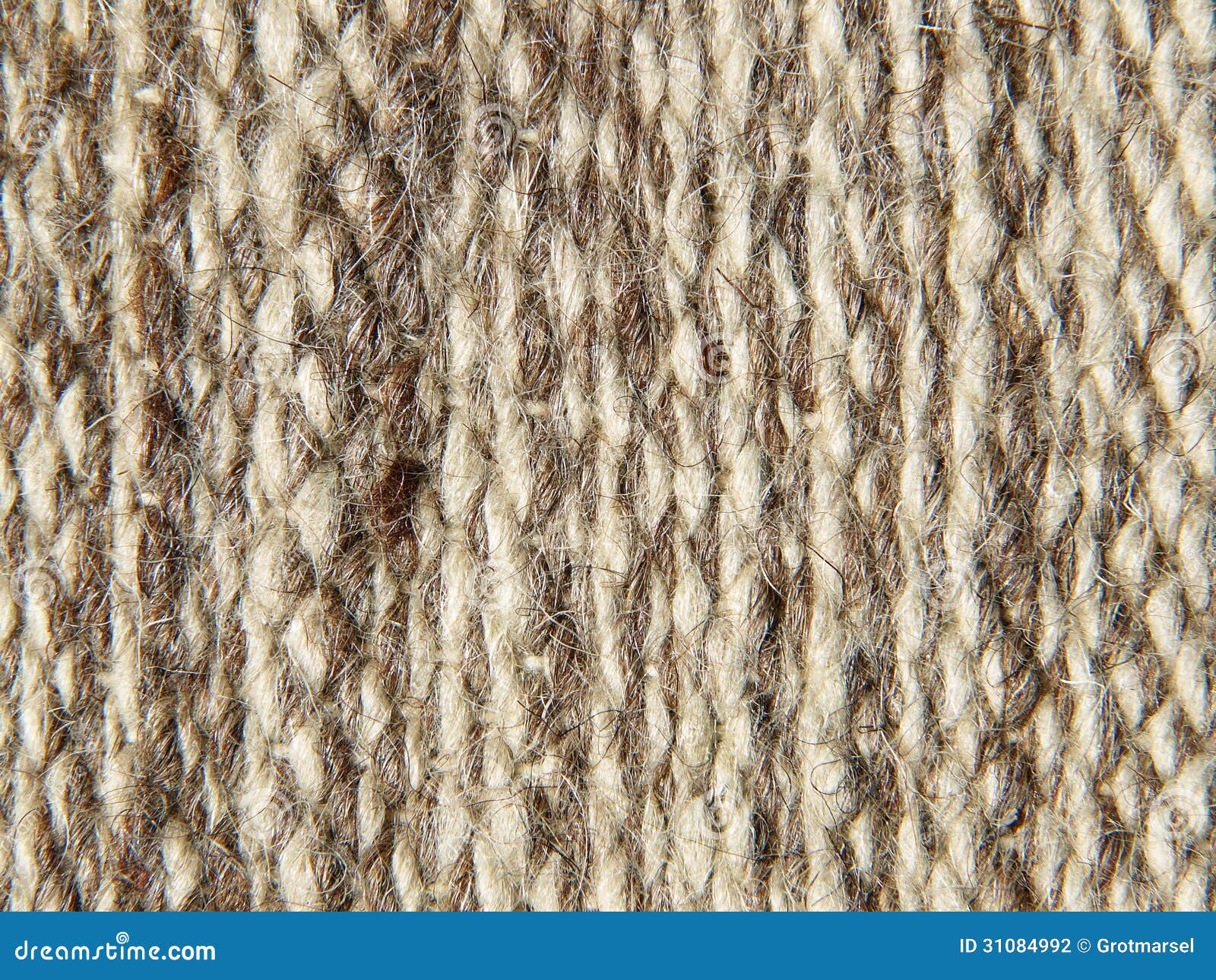 Rough Knit Camel Wool Fabric Texture Pattern. Stock Photo - Image of ...