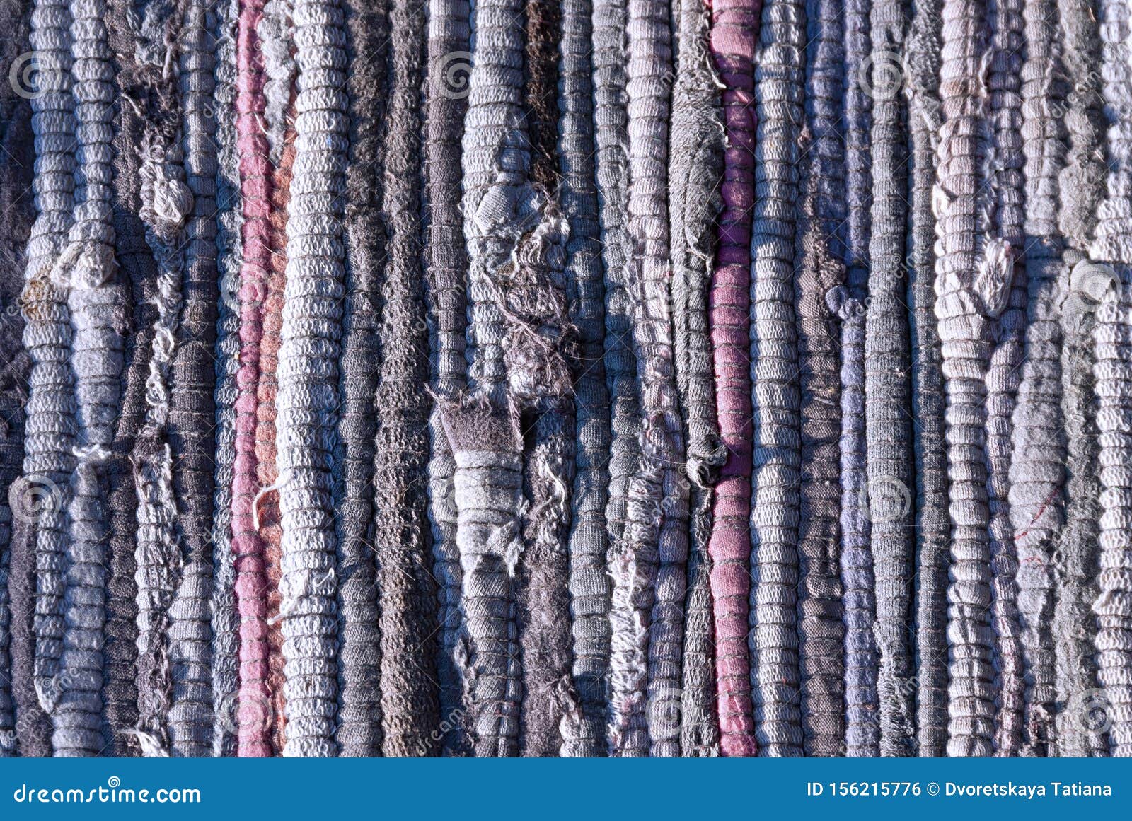 Rough Knitted Fabric Rug Texture As Rustic Background Stock Photo ...