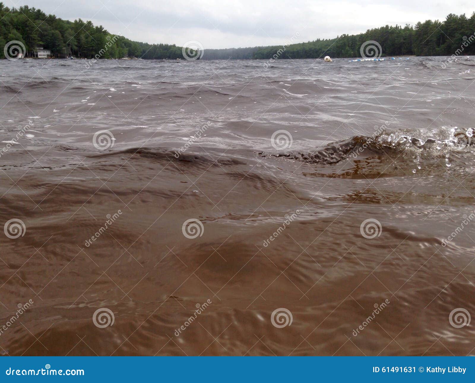 Rough lake waters stock image. Image of lake, waters - 61491631
