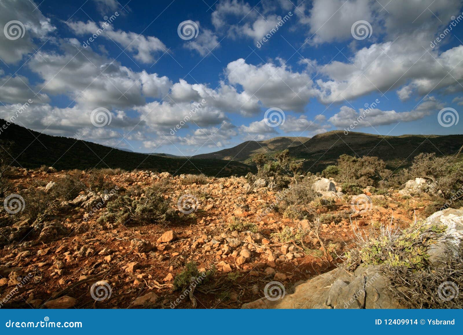 The Rough Landscape of Crete, Greece Stock Photo - Image of travel ...