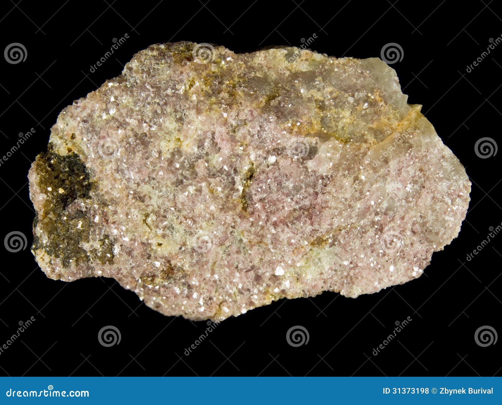 Rough lepidolite stock photo. Image of geology, detail - 31373198