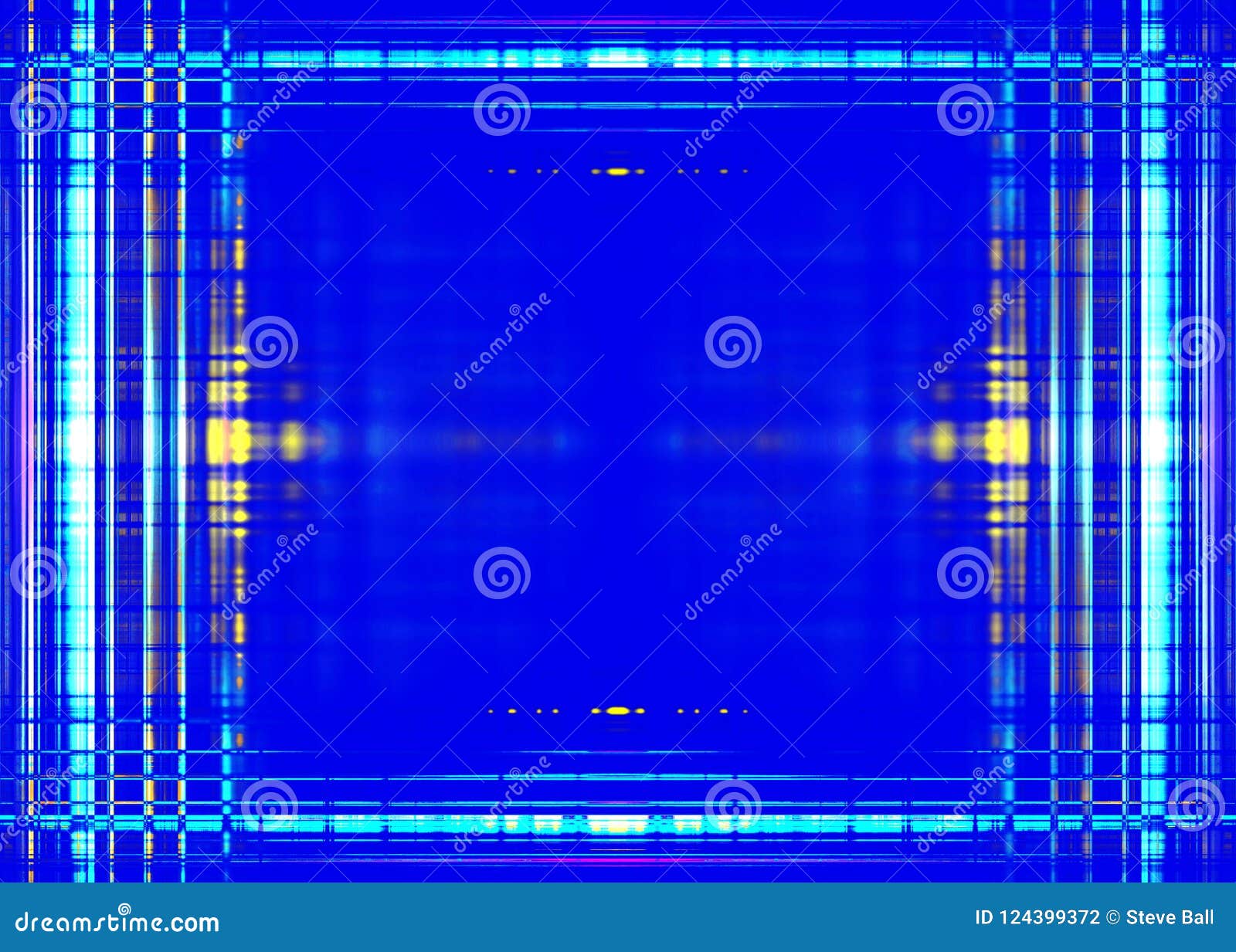 Light Blue Lines Border on Blue Stock Illustration - Illustration of ...
