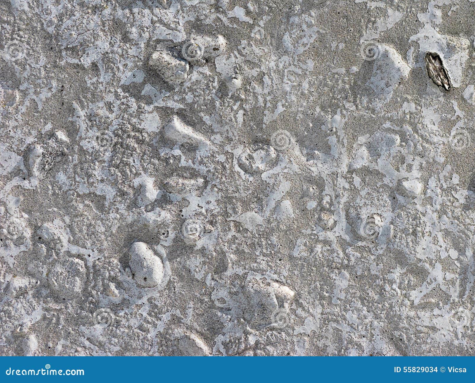 Rough Light Gray Concrete Texture Stock Photo - Image of pattern, retro ...