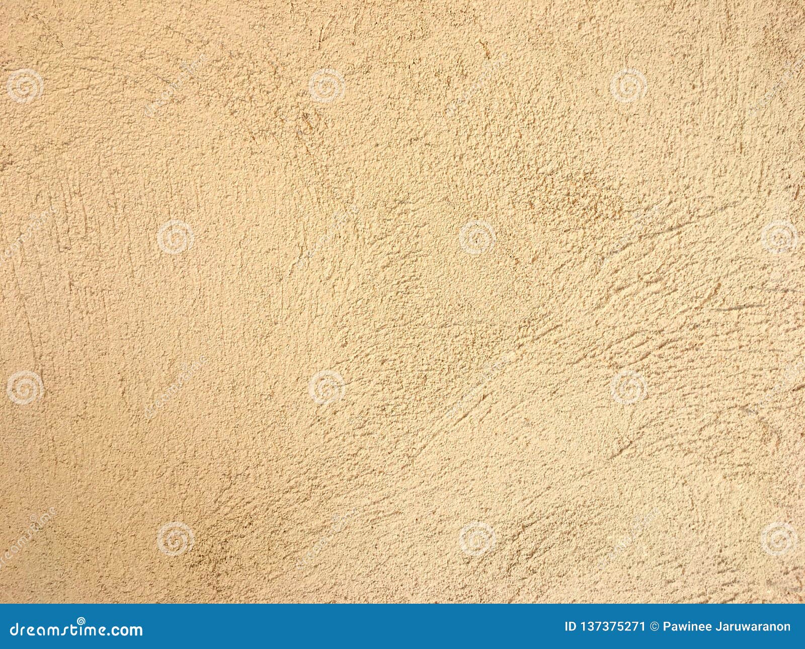 Rough Light Yellow Concrete Wall Texture. Wrinkle Patternr Background ...