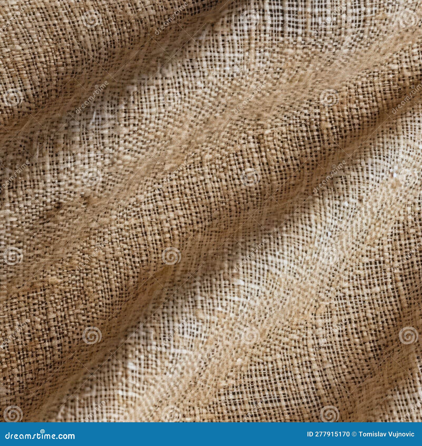 Rough Linen Cloth Fabric Texture Stock Illustration - Illustration of ...