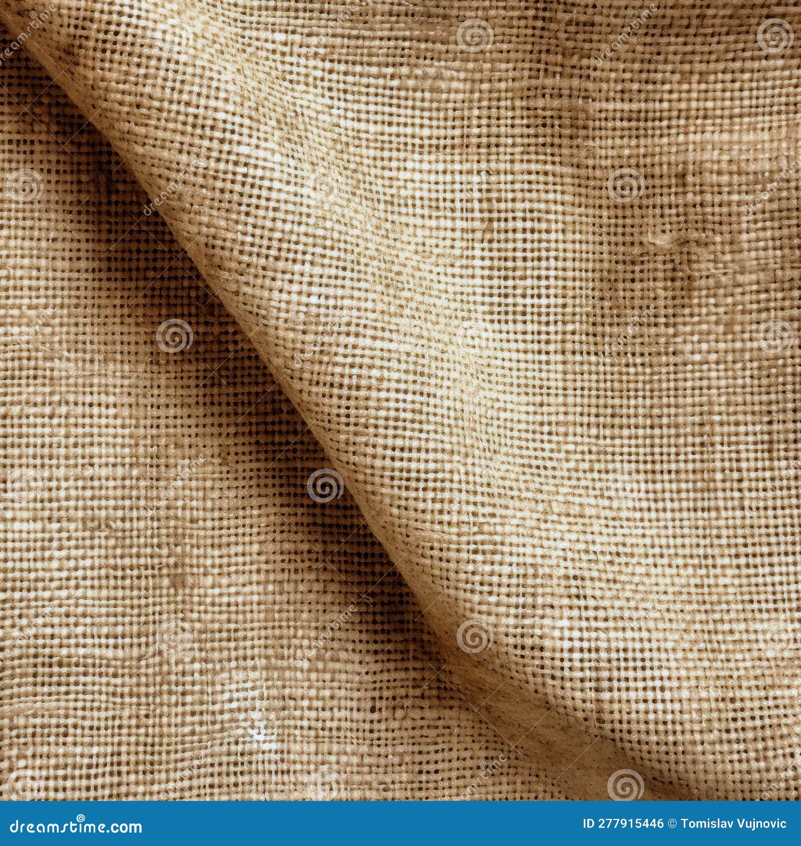 Rough Linen Cloth Fabric Texture Stock Illustration - Illustration of ...