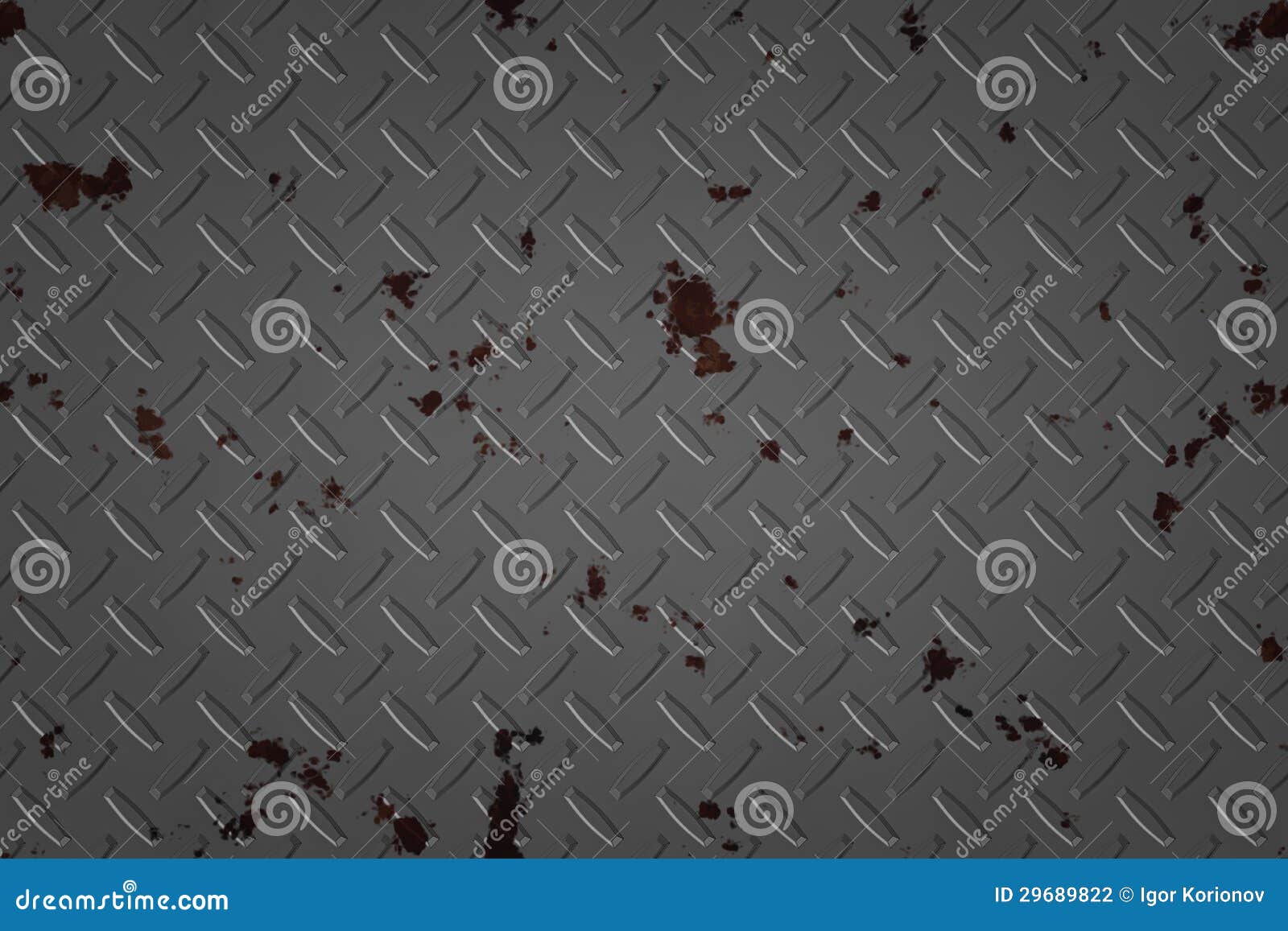 Rough Metal Surfaces with Patches of Rust Stock Illustration ...