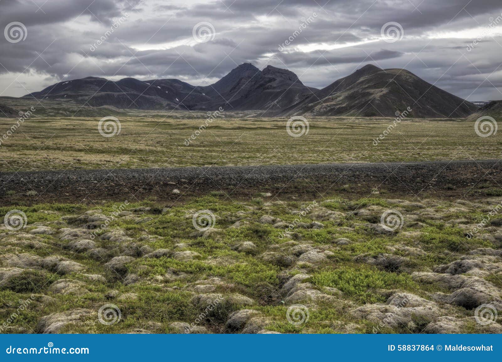 Rough mountain landscape stock photo. Image of stones - 58837864