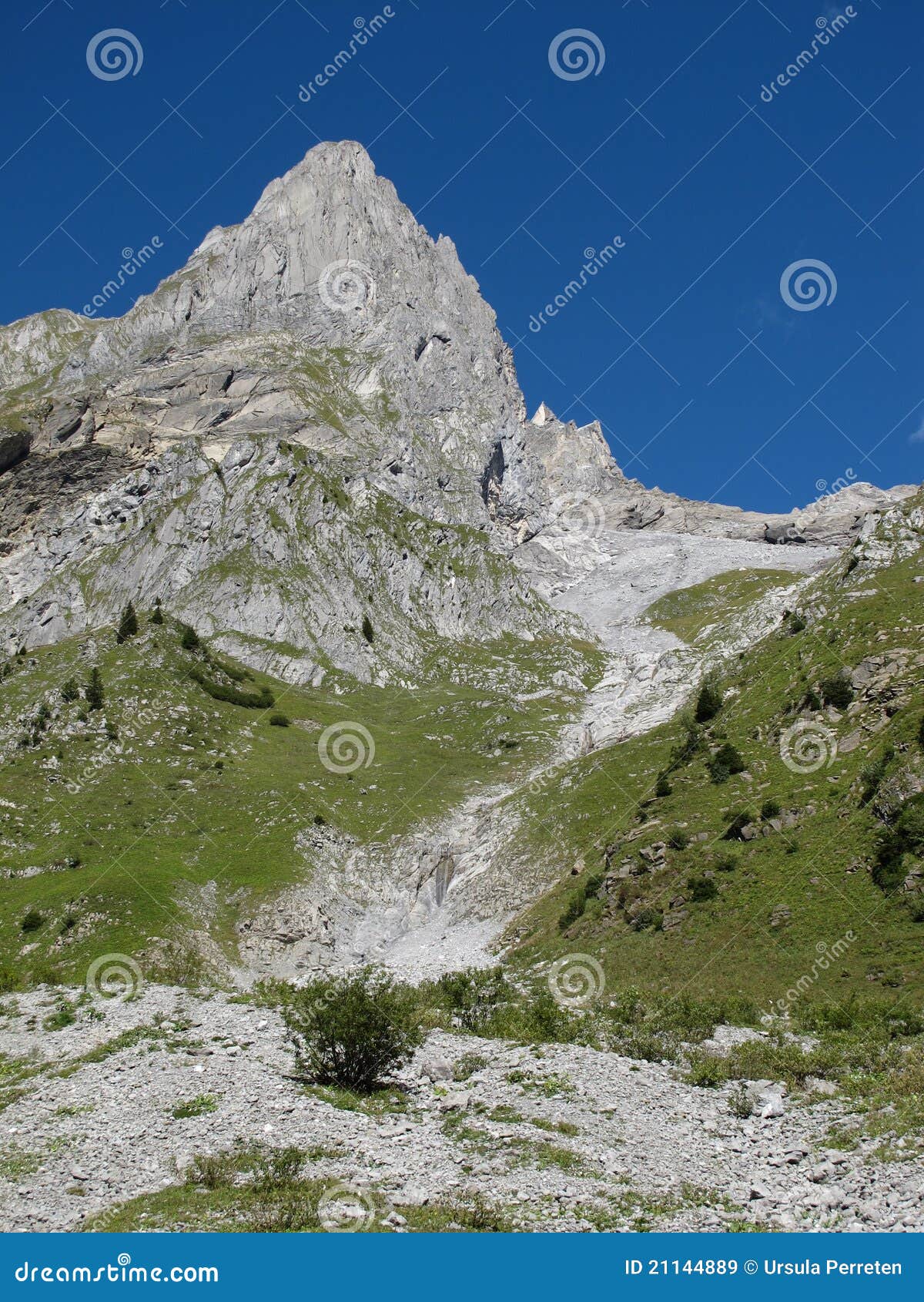 Rough mountains stock image. Image of stones, talus, rocks - 21144889