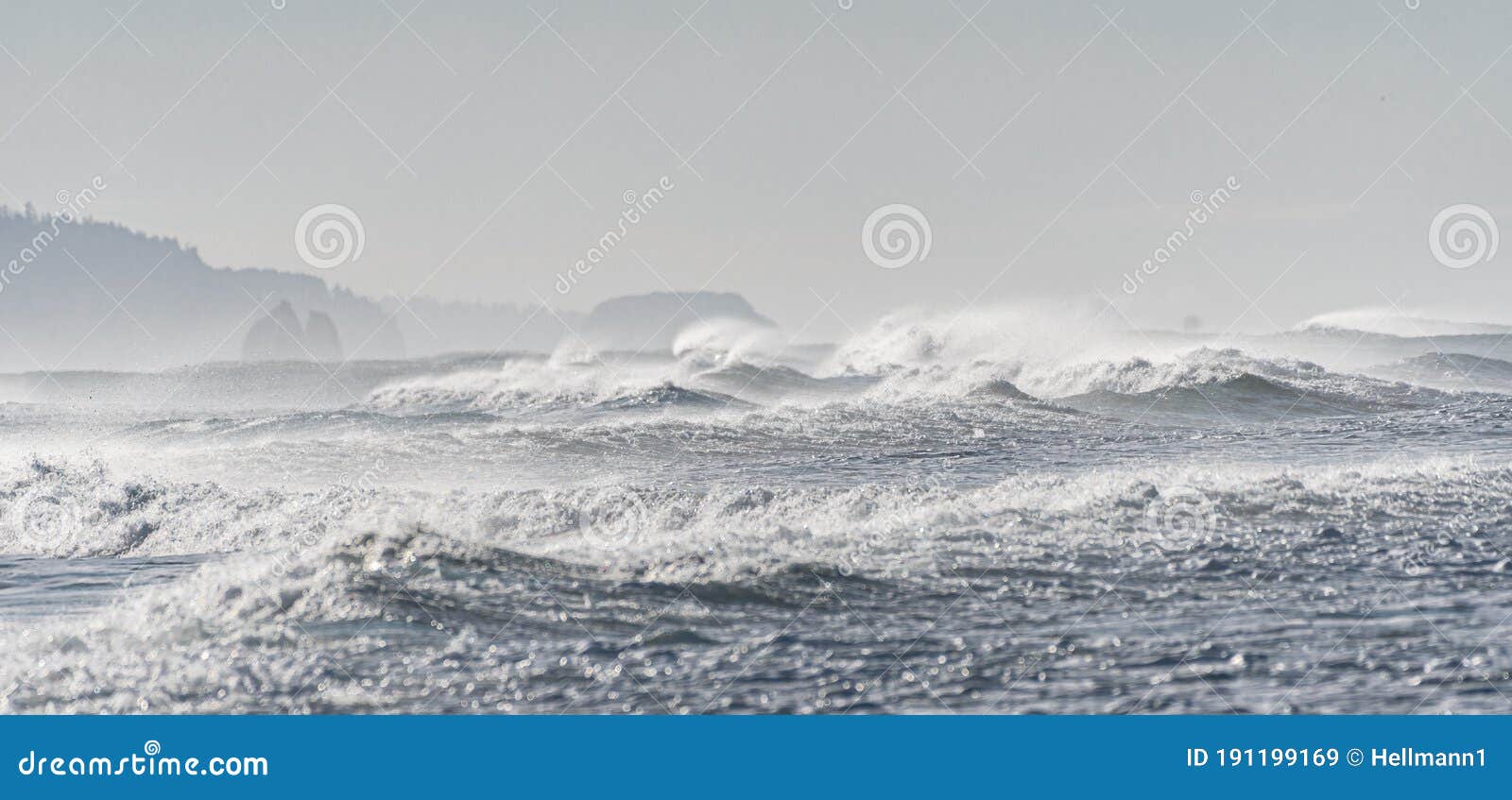 Rough Pacific Ocean stock image. Image of pacific, state - 191199169