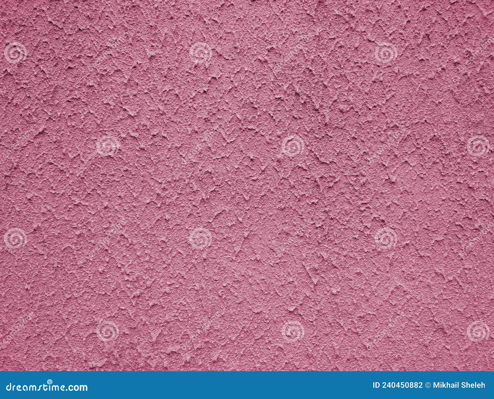 Rough Pink Plaster Surface on the Wall of the Building Stock Photo ...
