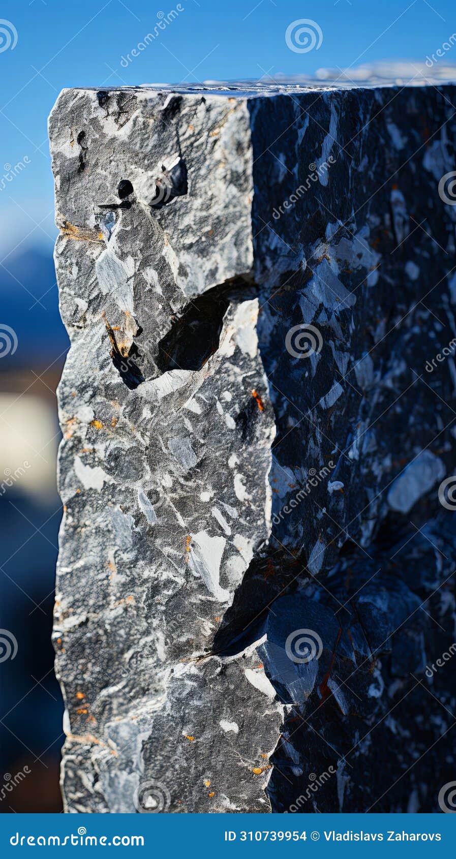 The Rough, Pitted Texture of Volcanic Rock, with Jagged Edges and Sharp ...