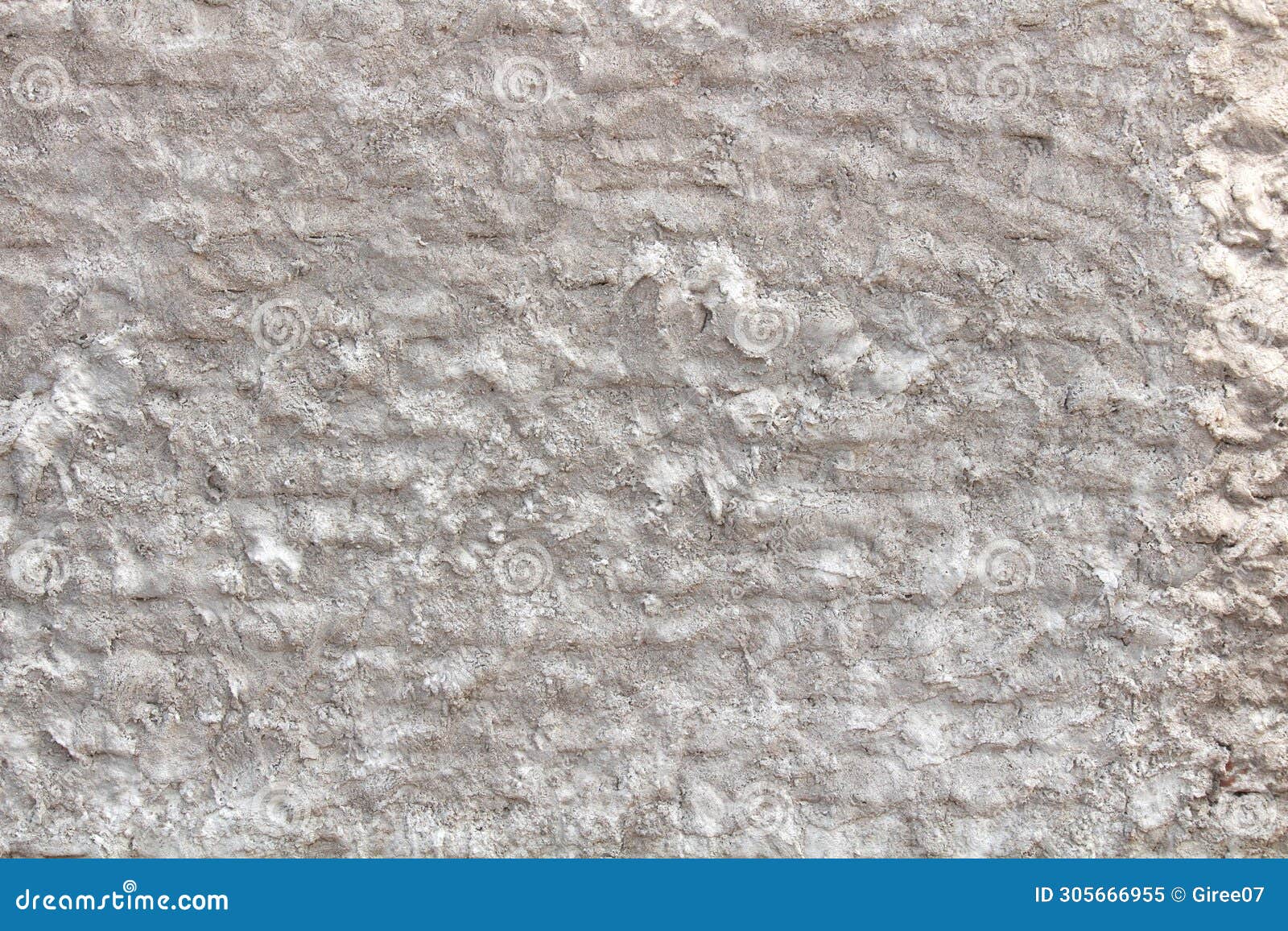 Rough Plaster Wall with Small Patterns Shown on a Wall Stock Image ...