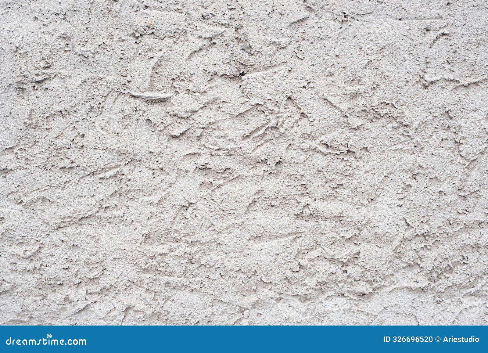 Rough Plaster on the Wall. the Texture of Sandy Plaster on the Facade ...