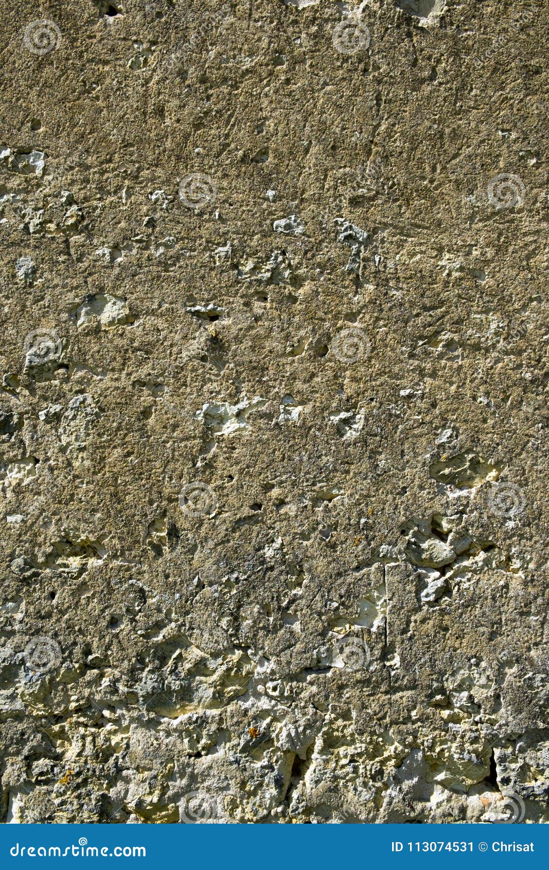 Rough Rendered Exterior Full Frame Rubble Wall Texture Background Stock ...